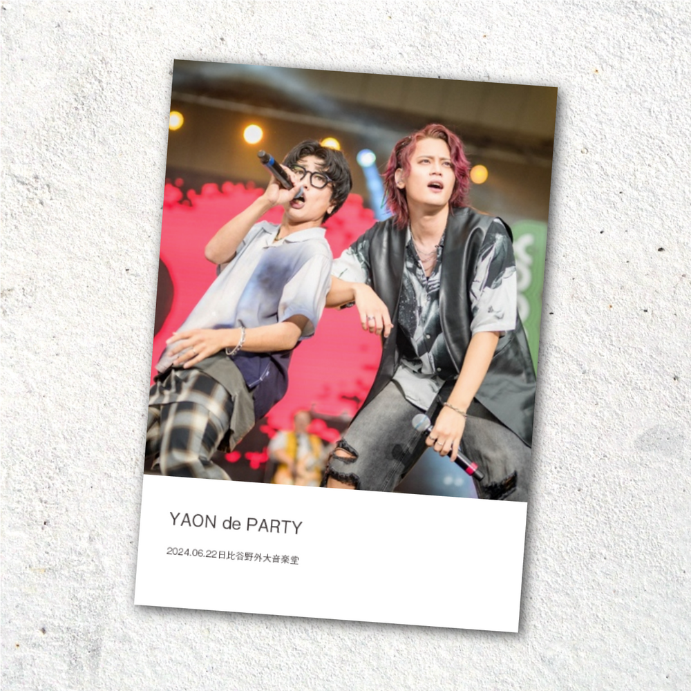 【写真集】YAON de PARTY